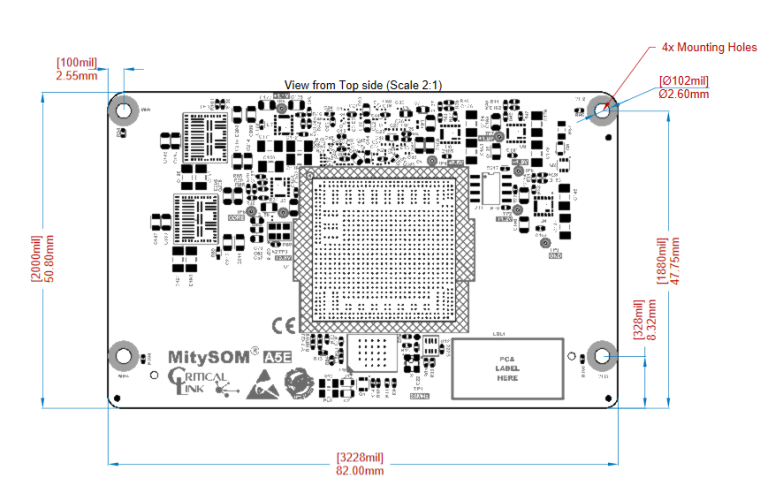 MitySOM-A5E Mini System on Module – Critical Link